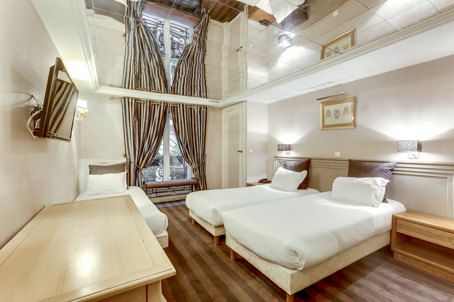 Les Chambres - Hôtel Opéra Maintenon | Hôtel Paris Centre